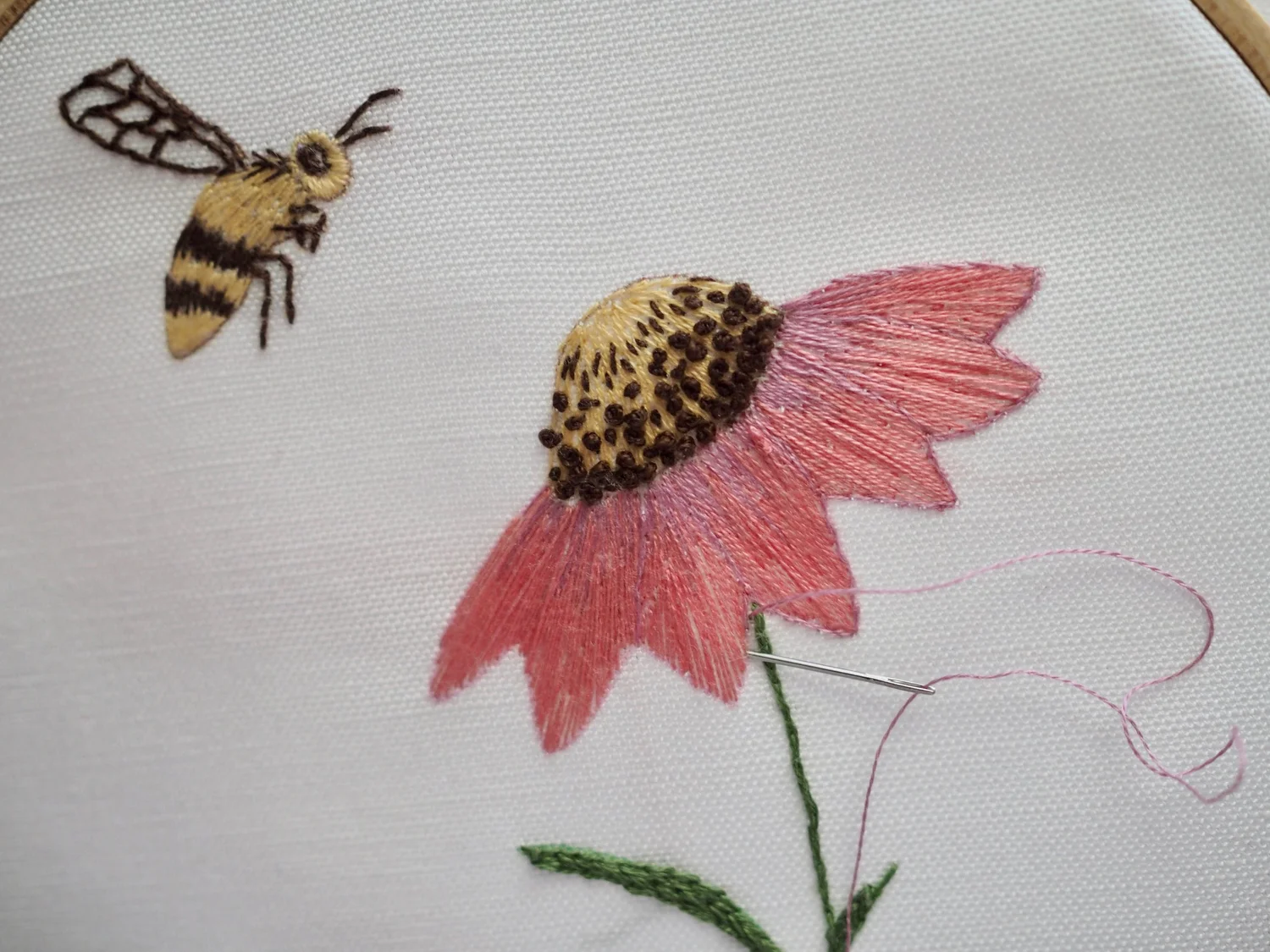 Embroidery 101: French Knots, Shading, Blanket Stitch and Finishing ...