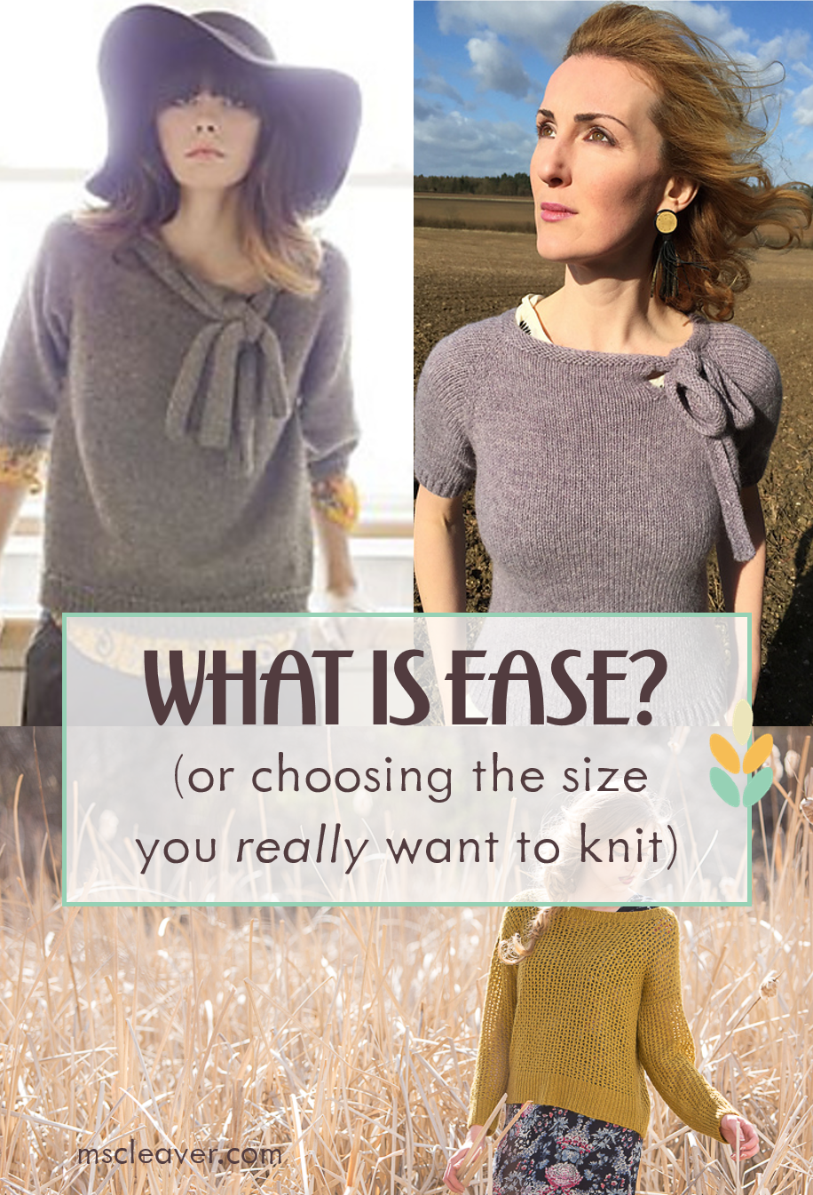 What is Ease? (Or How to Choose the Size you Want) — Ms. Cleaver ...