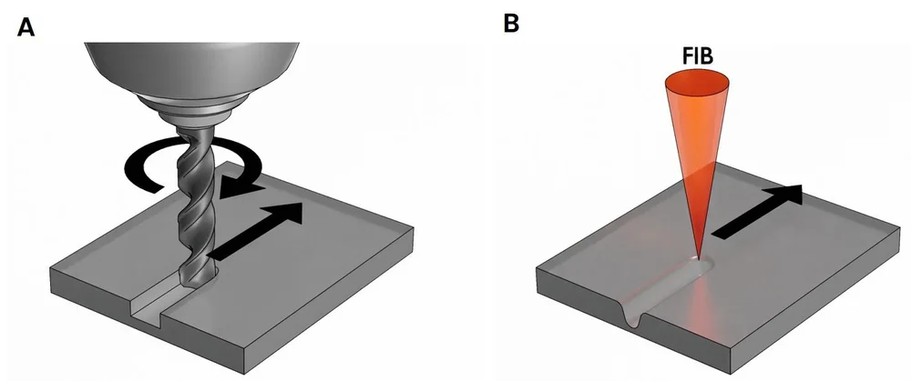 Nanoscale Machining with a Focused Ion Beam — Smart Material Solutions ...