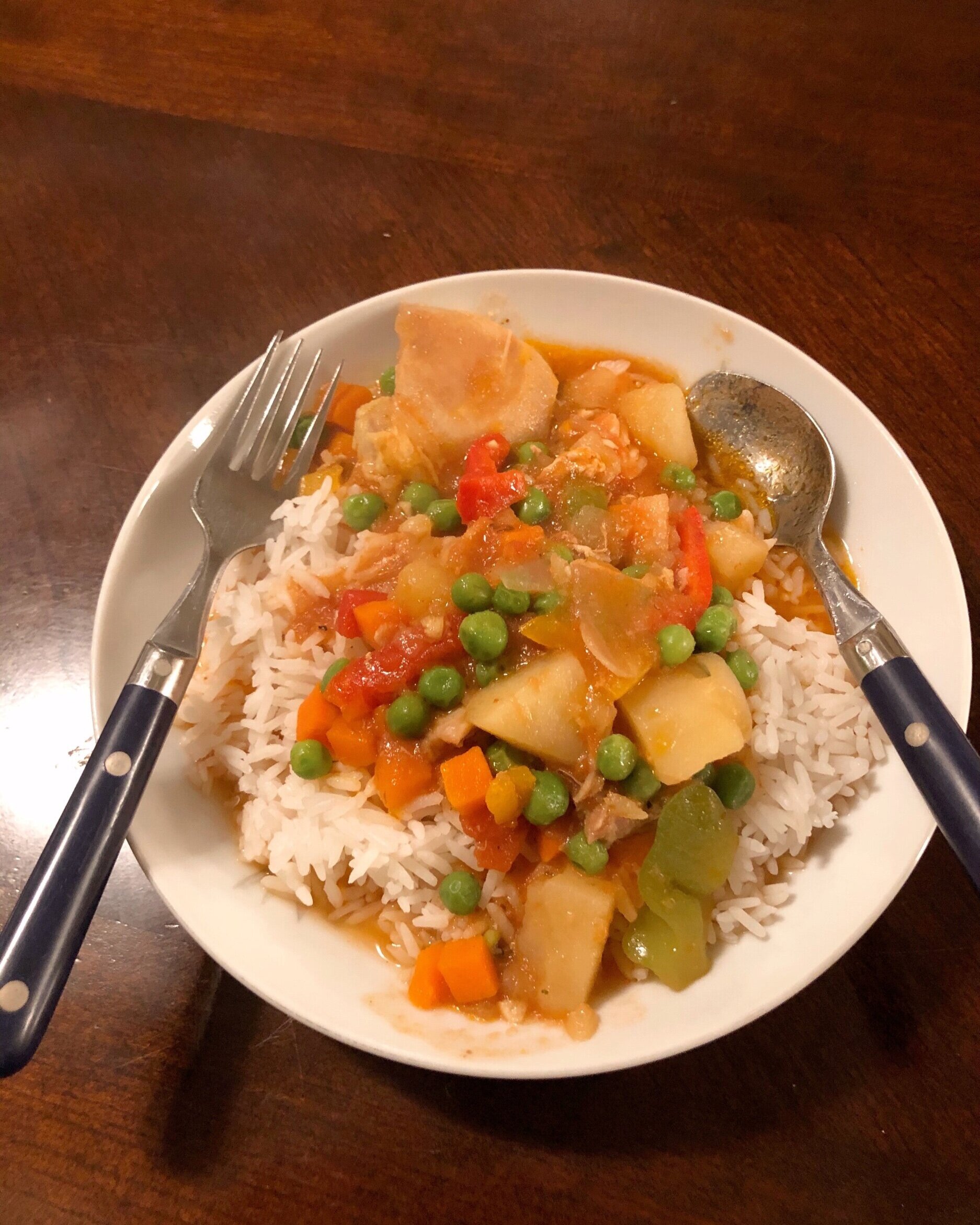 Recipe: Afritada (Filipino Chicken in Tomato Sauce) — Thea Starr