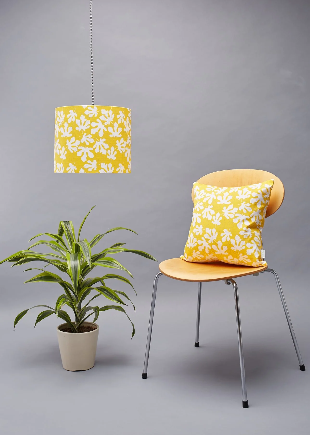 Fig Leaves lamp shade — Rosa & Clara Designs