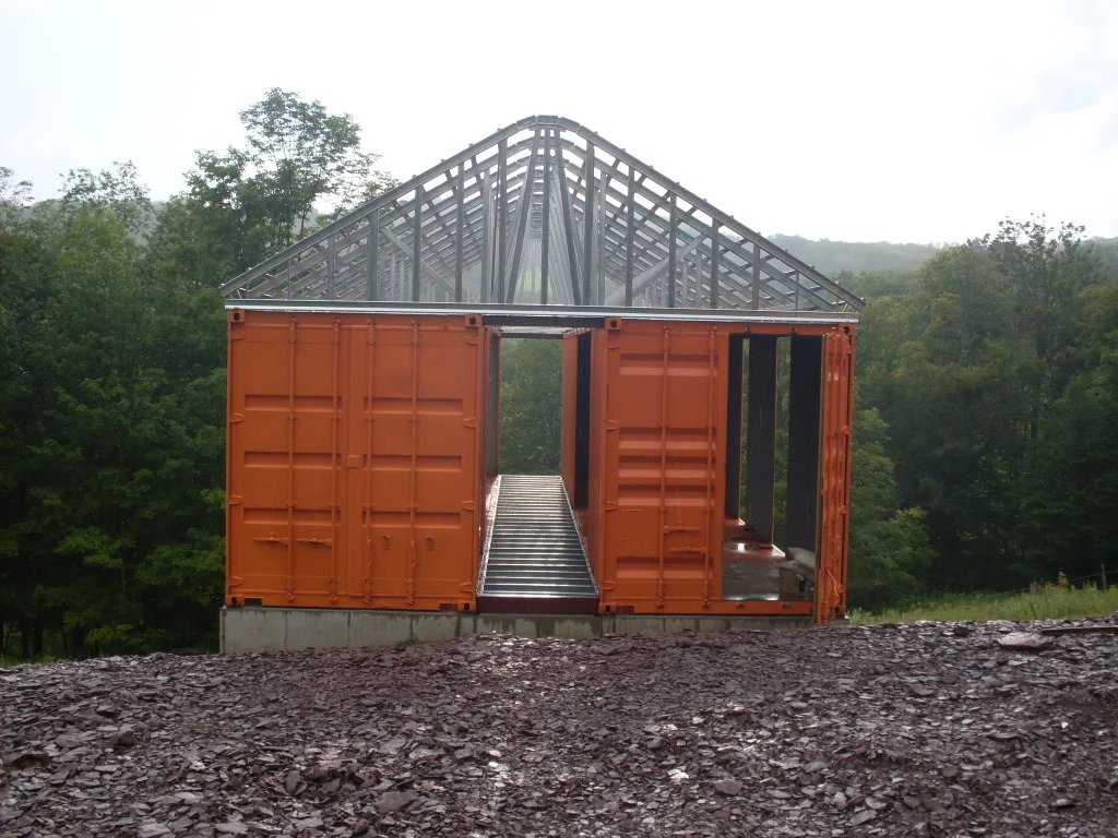 Custom - Livingston Manor — STEELE HOUSE - MODULAR CONTAINER HOMES