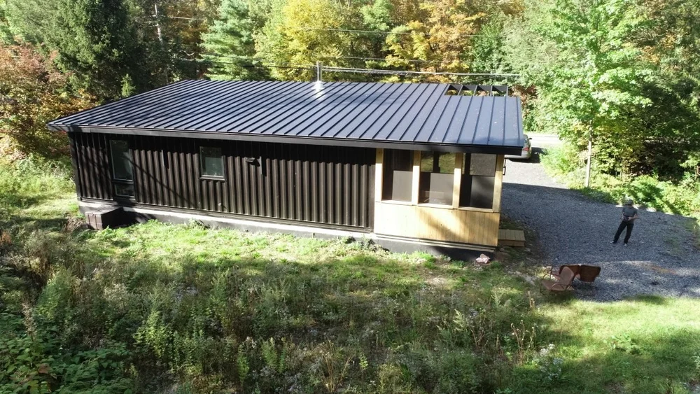 Modern Homestead Shandaken — STEELE HOUSE - MODULAR CONTAINER HOMES
