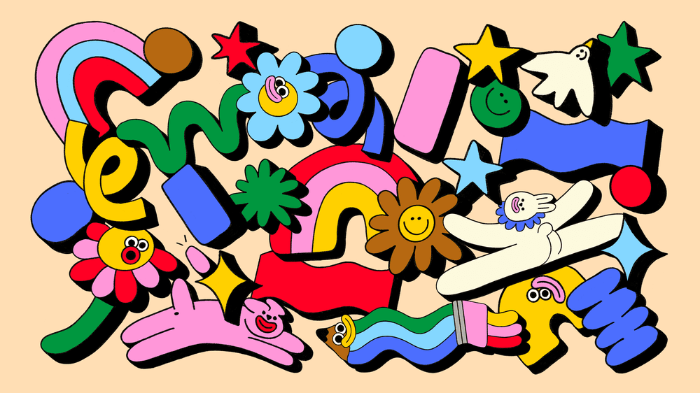 Licensable Illustration Collection for Playbook — The Meg Lewis Fun House!