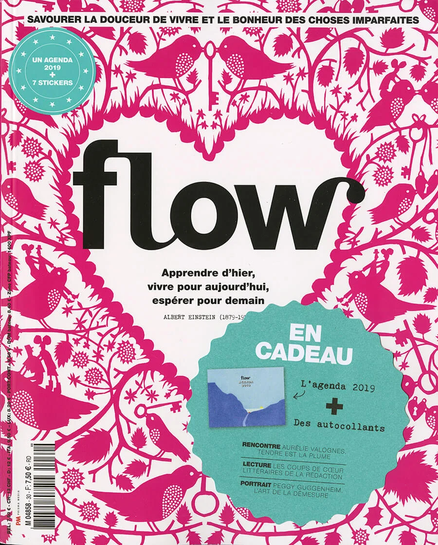 flow magazin 2019カレンダー — Taku Bannai