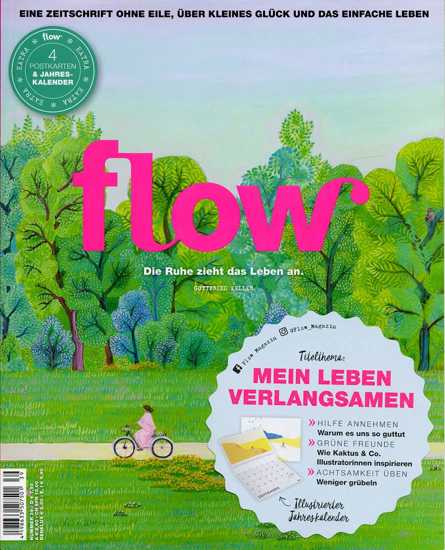 flow magazin 2019カレンダー — Taku Bannai