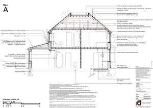 example construction drawings — Robin Designs