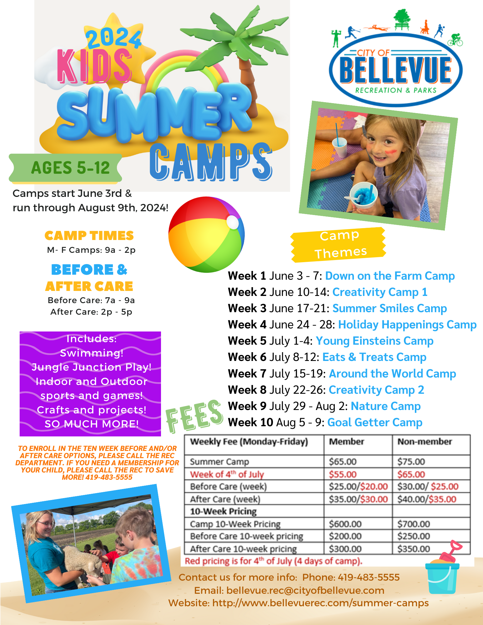 Youth Summer — City of Bellevue Recreation and Parks