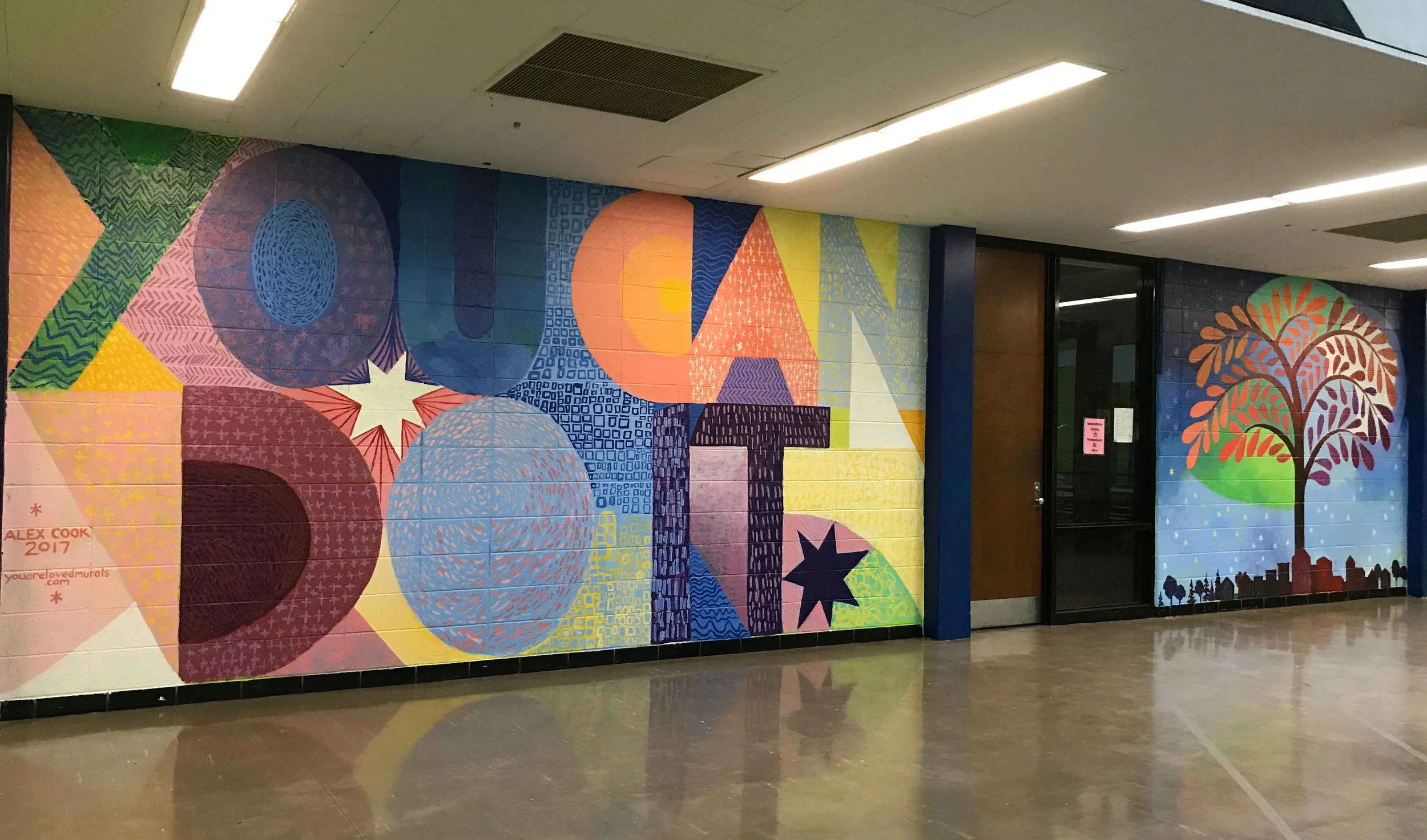 Murals — you are loved murals