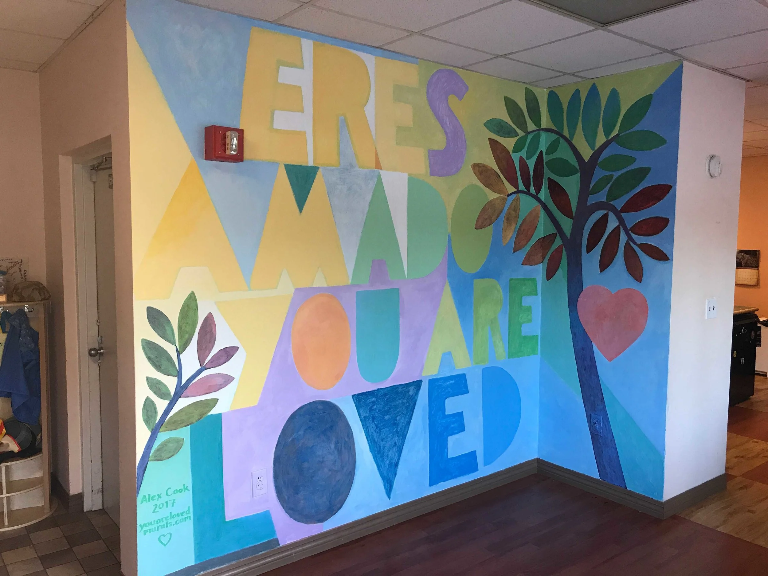 Murals — you are loved murals