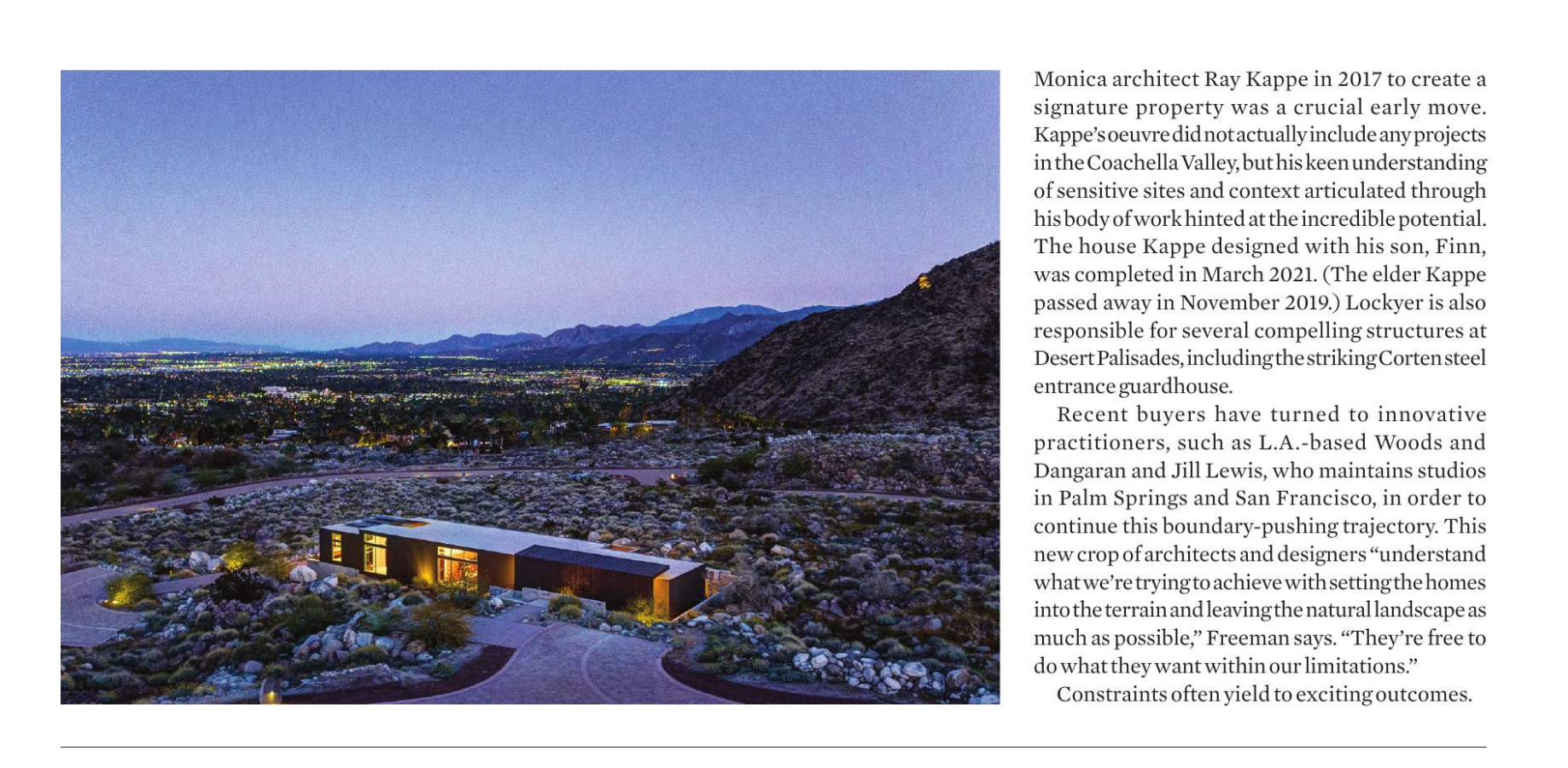 Ed Freeman Palm Springs Life — Desert Palisades Official Site