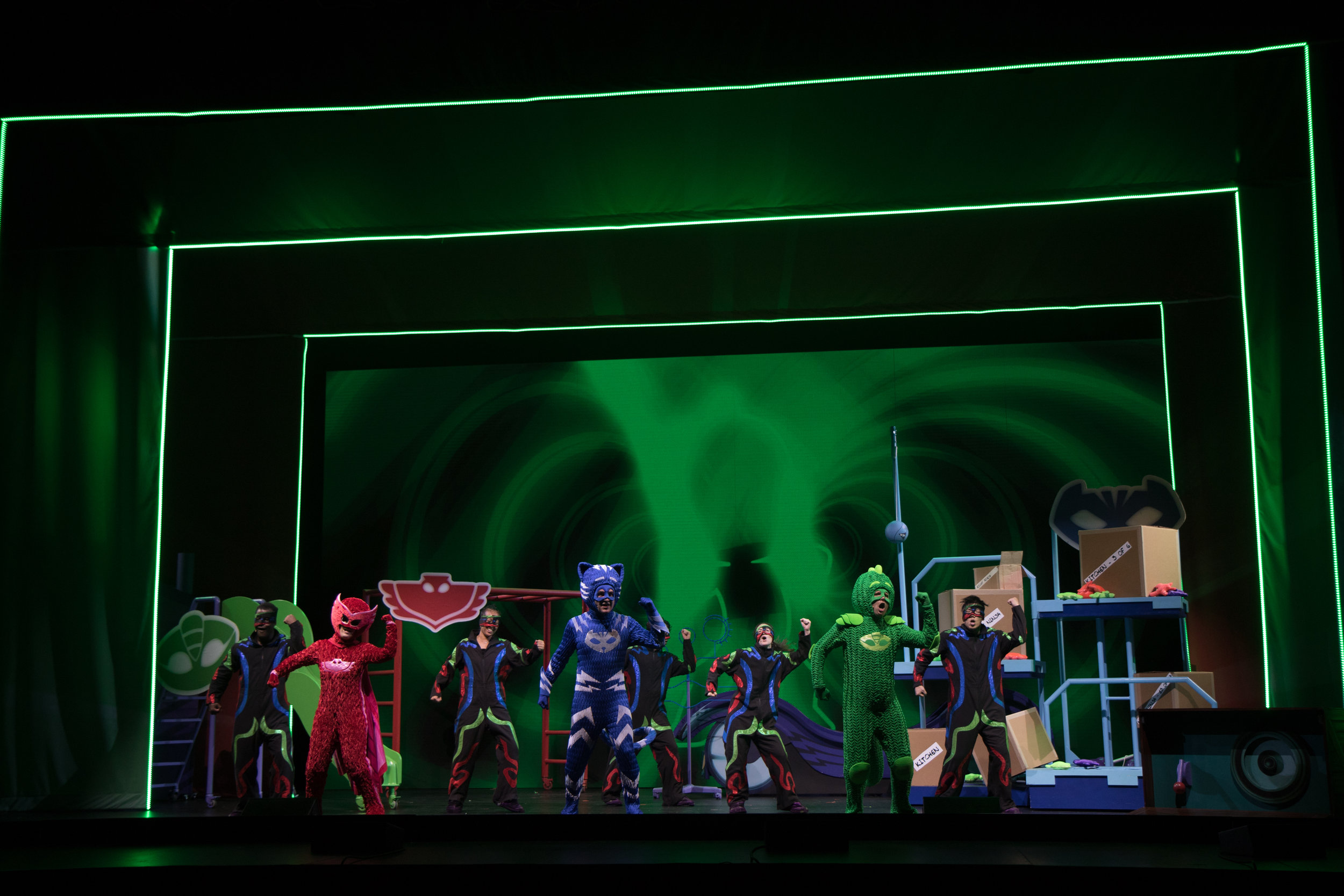 PJ MASKS LIVE! — Steven C. Kemp Design