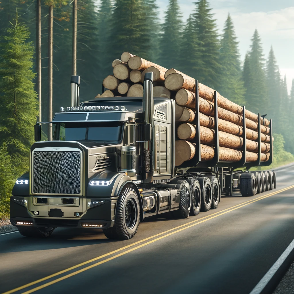 Specialized Commercial Log Carrier Truck Insurance — BetterBind