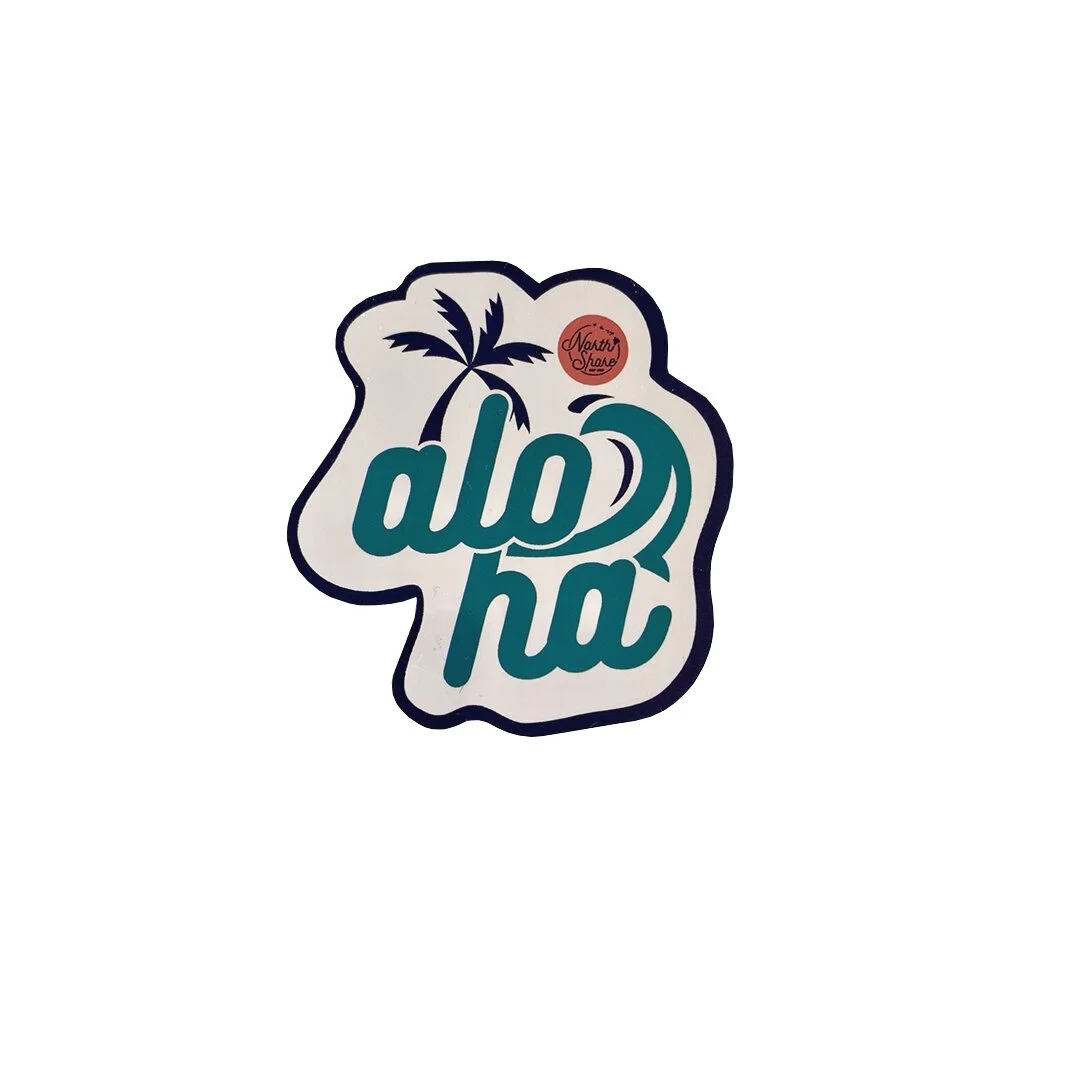 Aloha Sticker — North Shore Surf Shop