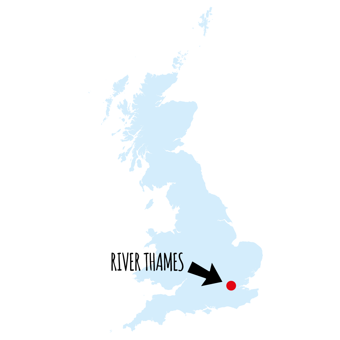 River Thames | Britain's Top 50 Adventure Locations — ST&G's Marvellous Maps