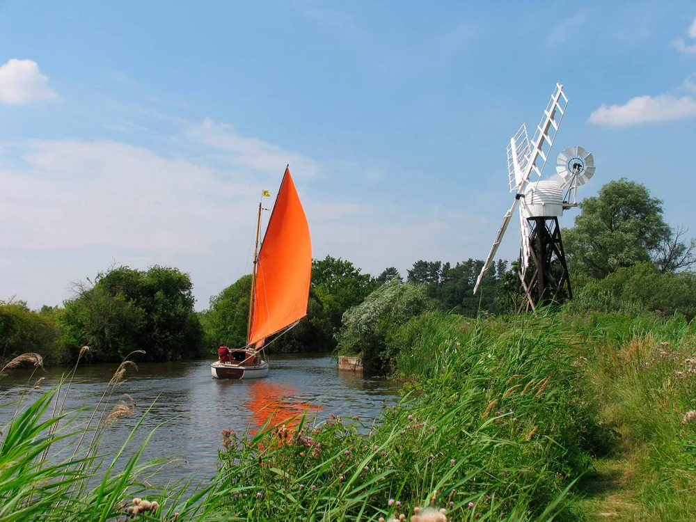 The Broads | Britain's Top 50 Adventure Locations — Marvellous Maps