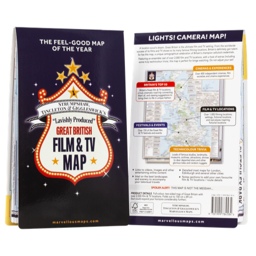 Unique Great British Folded, Flat & Framed Maps — Marvellous Maps
