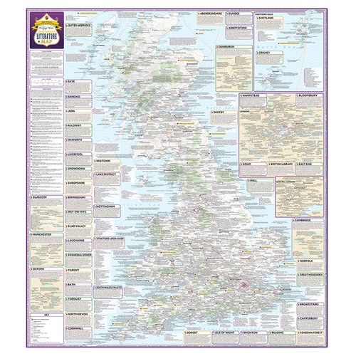Explore Britain's Literary Locations — Marvellous Maps