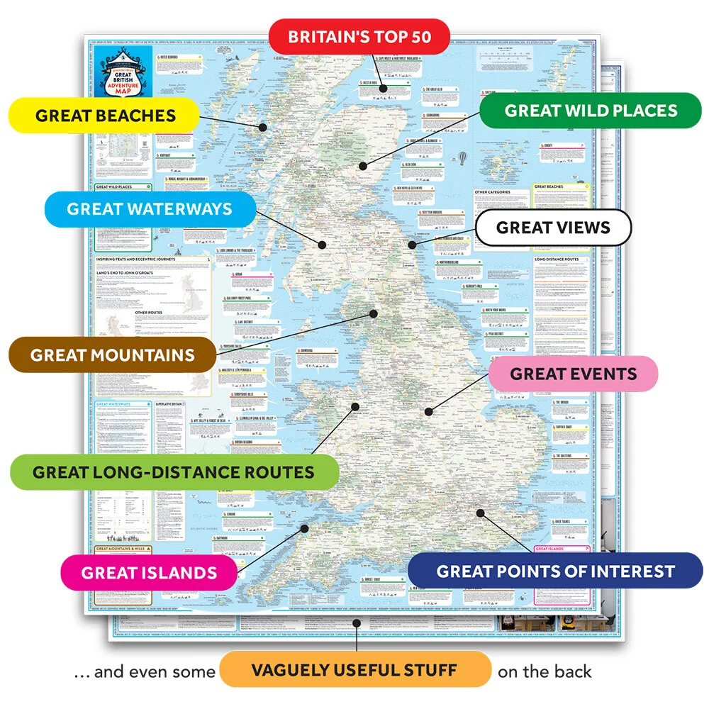 Adventure Map Landing Page — Marvellous Maps