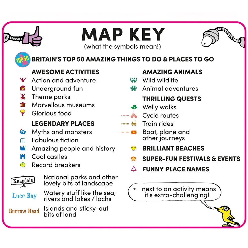 STG’s Amazingly Adventure-Filled Great British Map of Wonders ...