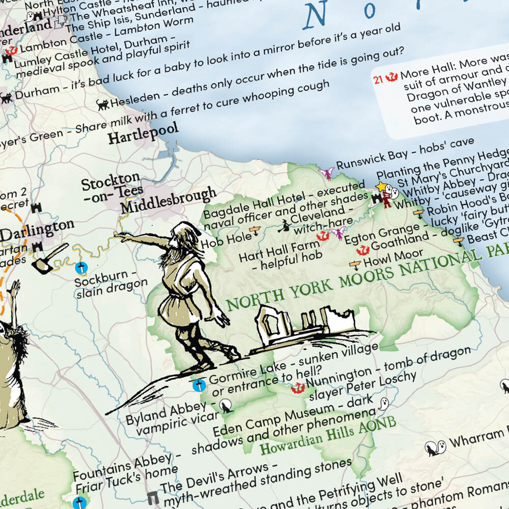 STG’s Craftily Conjured Great British Folklore and Superstition Map ...