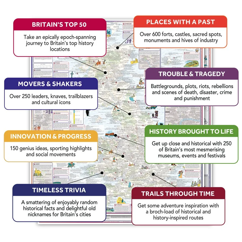 Great British History Map NEW Landing Page — Marvellous Maps