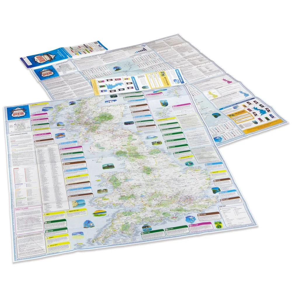 STG's Joyously Busy Great British Adventure Map (2nd edition ...