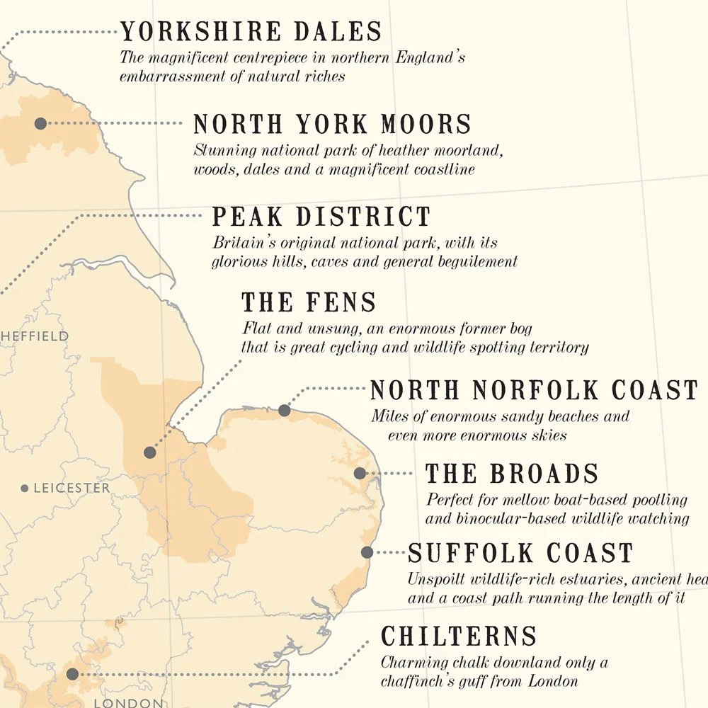 Great British Grand Tours Map Series - Adventure Edition — Marvellous Maps