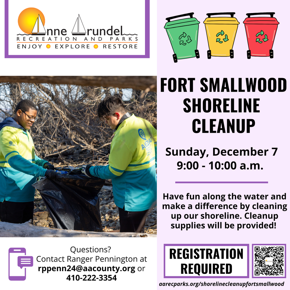 Fort Smallwood Park Shoreline CleanupAnne Arundel County Watershed Stewards Academy | Restoring ...
