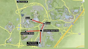 2026 Disney Skyliner Map: Route Times, Stations & Pro Tips ...