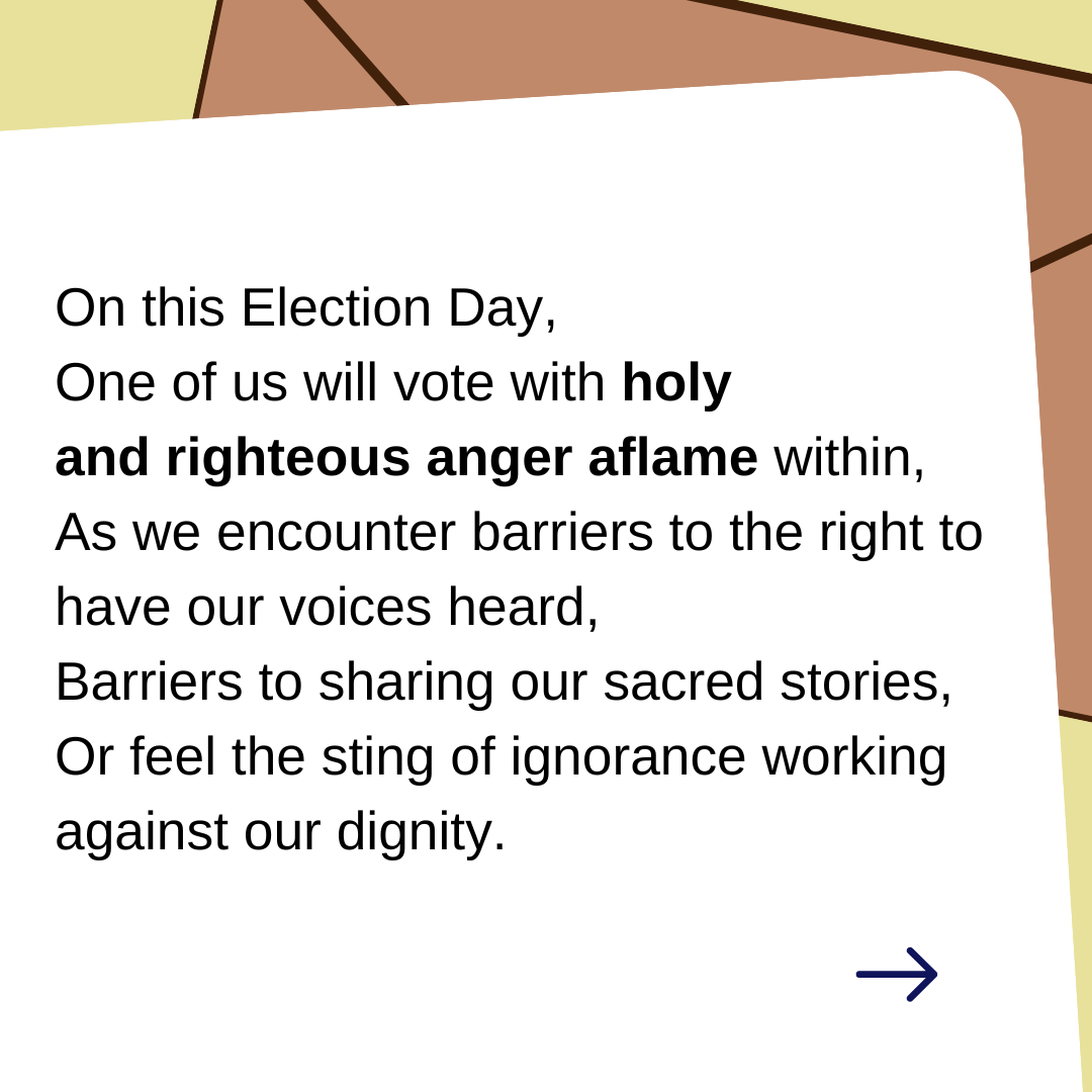 An Election Day Blessing — Side With Love