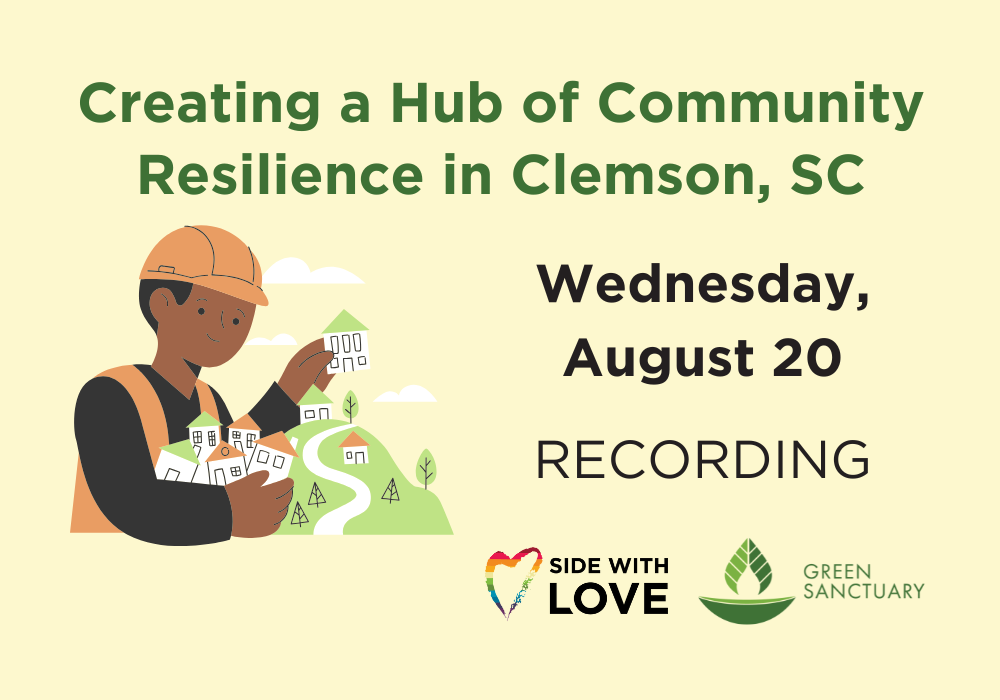 Creating a Hub of Community Resilience in Clemson, South Carolina ...