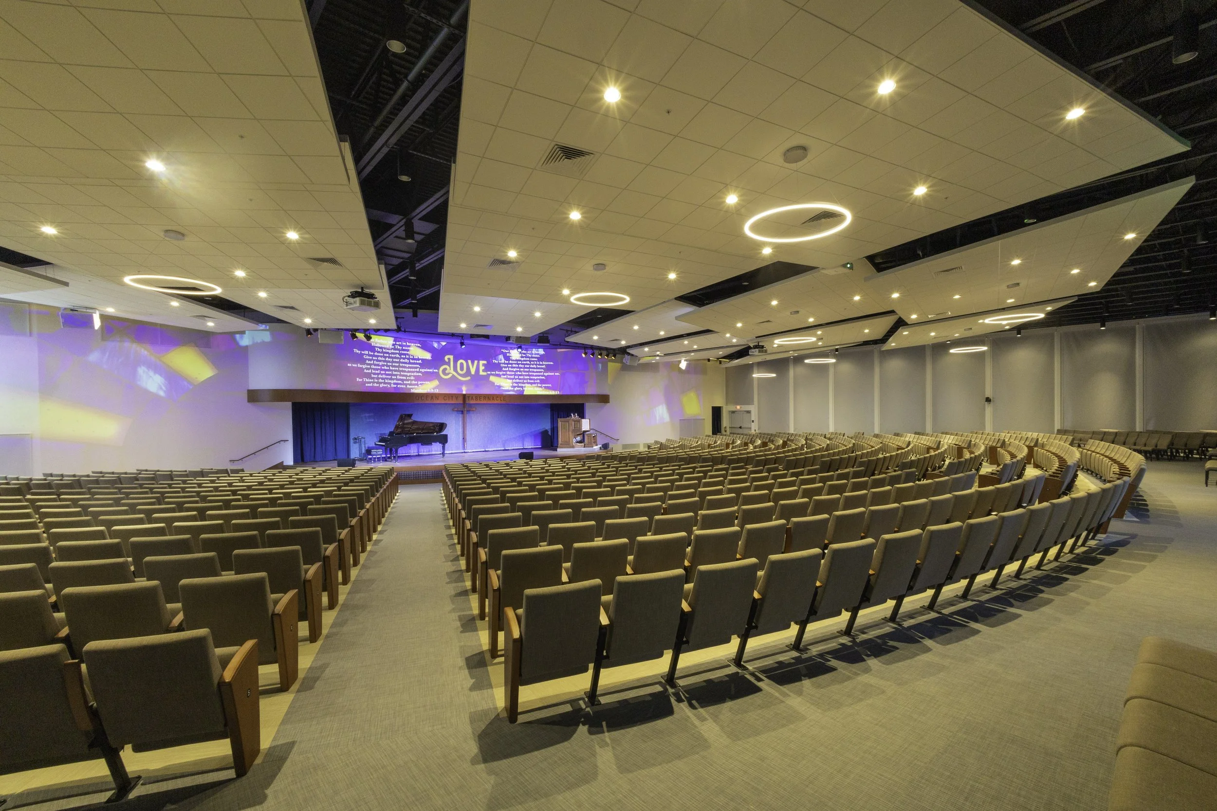 Contemporary Church Sanctuary