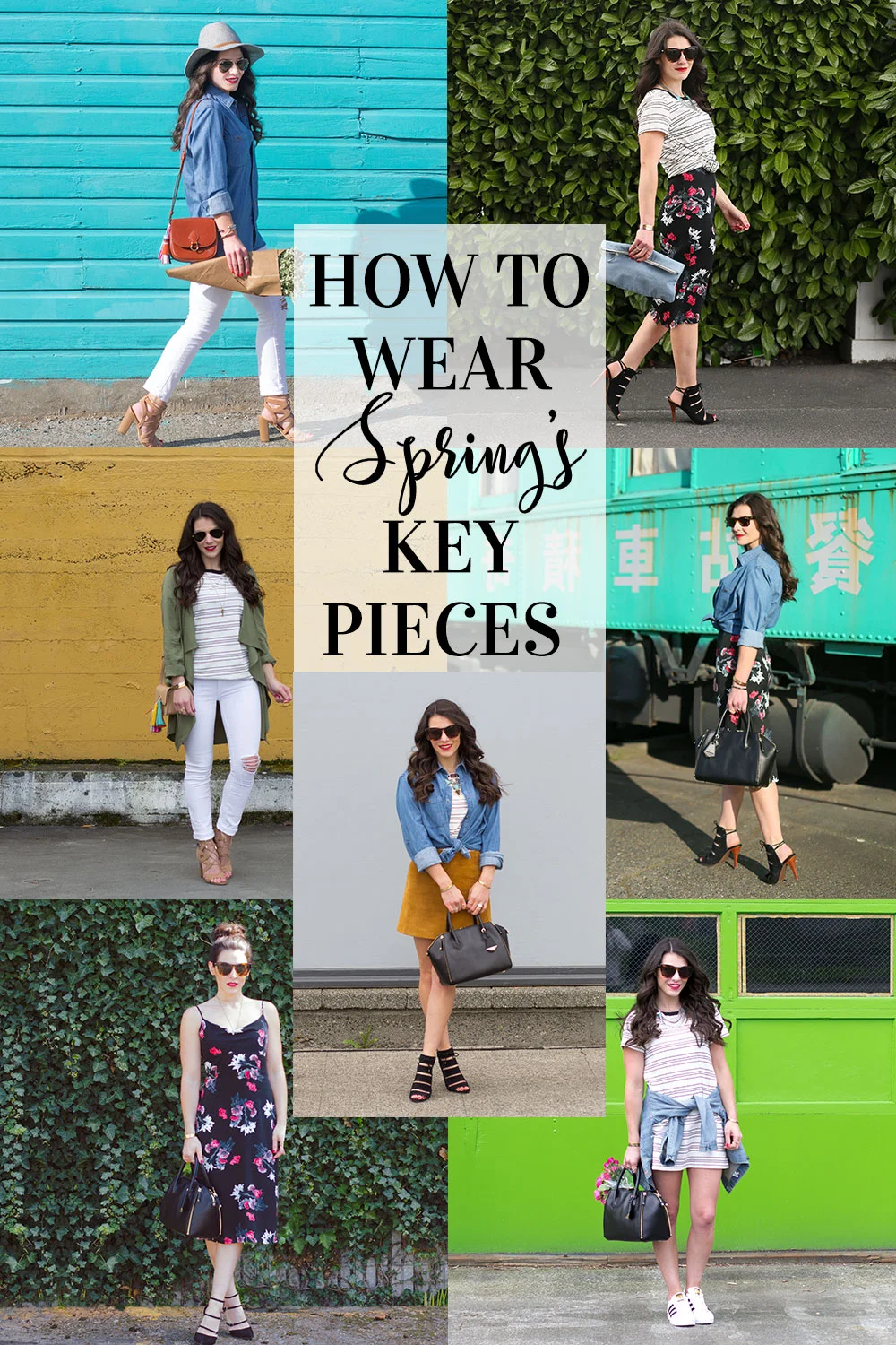 HOW TO WEAR SPRING'S KEY PIECES — Me and Mr. Jones
