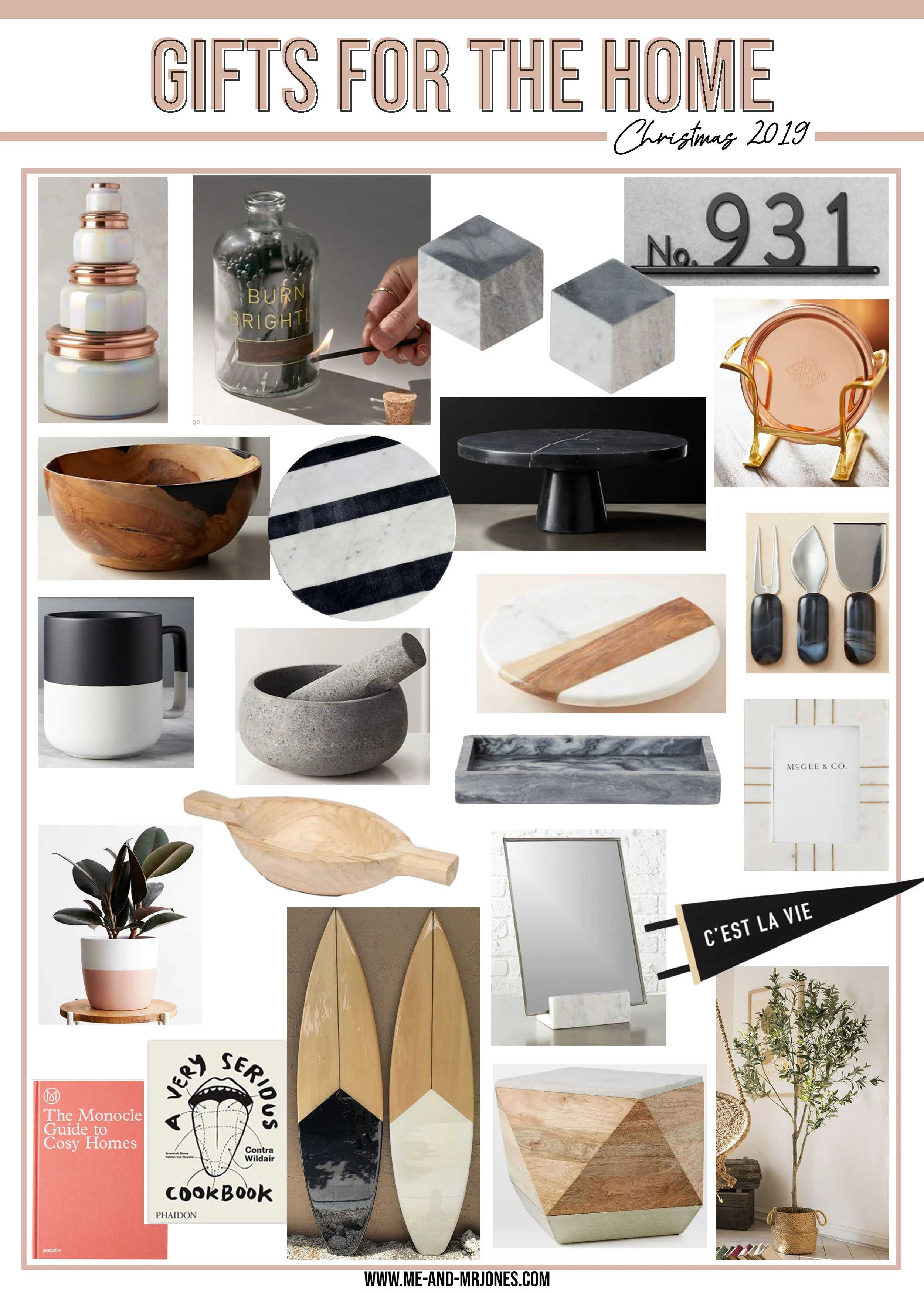 MODERN GIFTS FOR THE HOME — Me and Mr. Jones