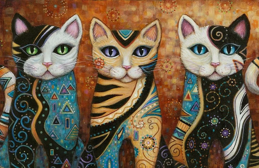 Kleo Kats — Marjorie Sarnat, Artist — Marjorie Sarnat, Artist