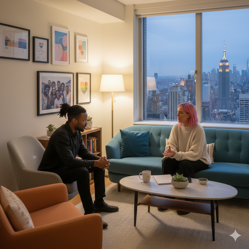 LGBTQ Therapy NYC: Gender Identity & Relationship Therapy, Safe Space ...
