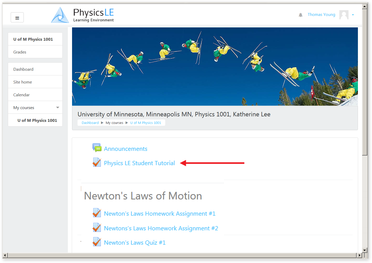 Physics LE Student Guide 1