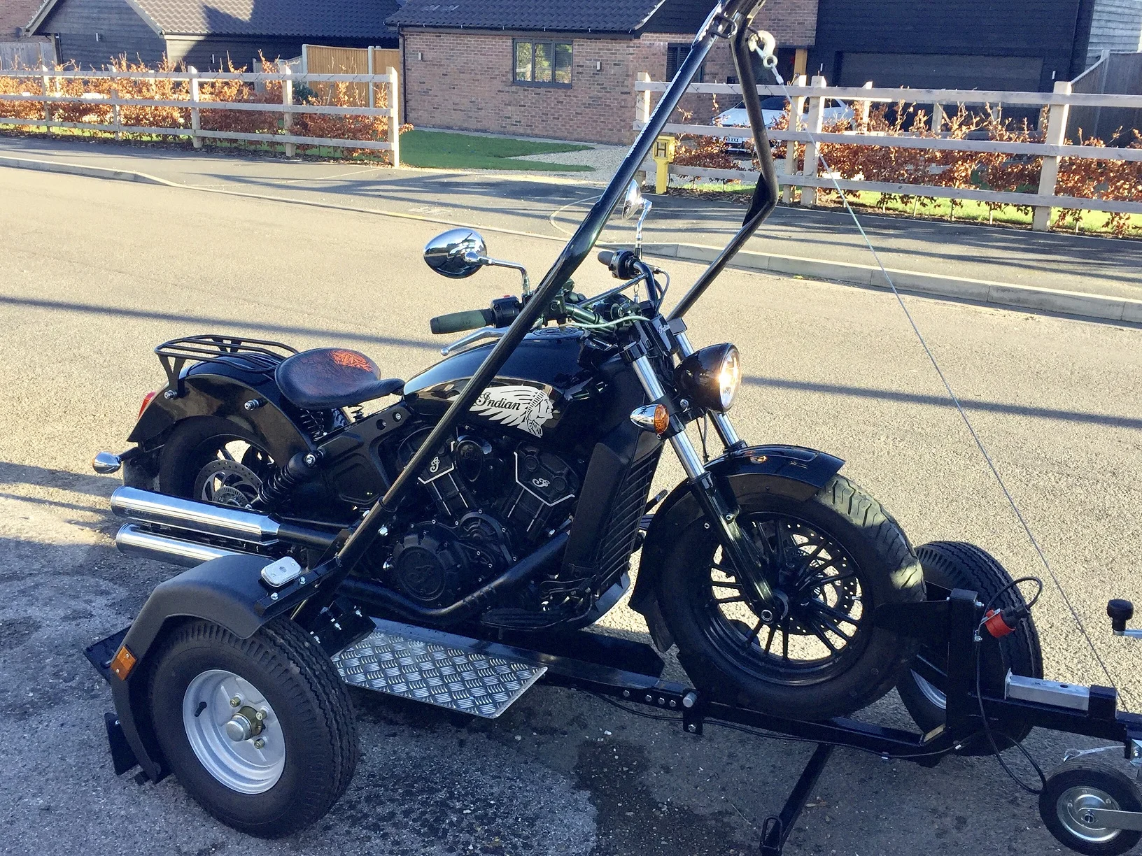 RoRo Motorcycle Trailers