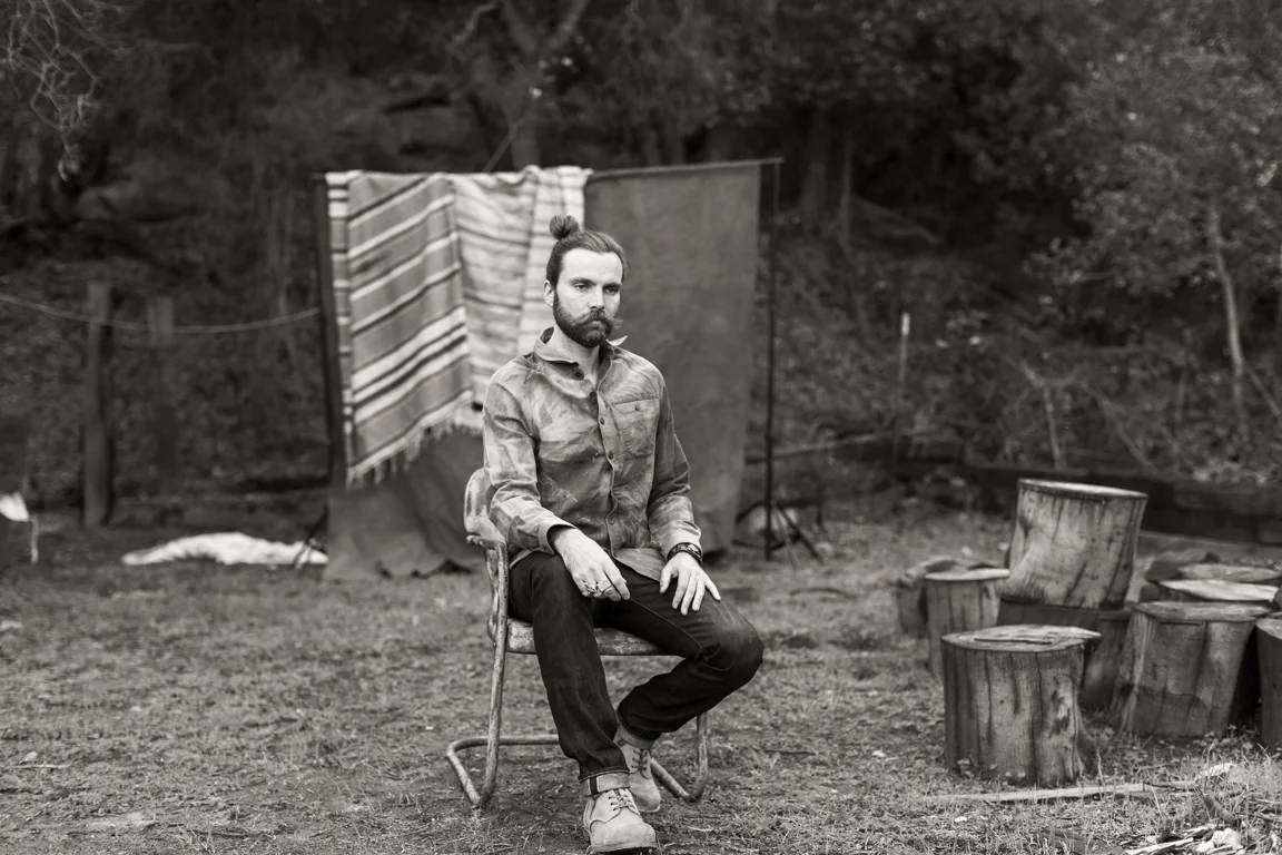 Portraits of Musician Chris Traynor and His Dog Django Autre Magazine