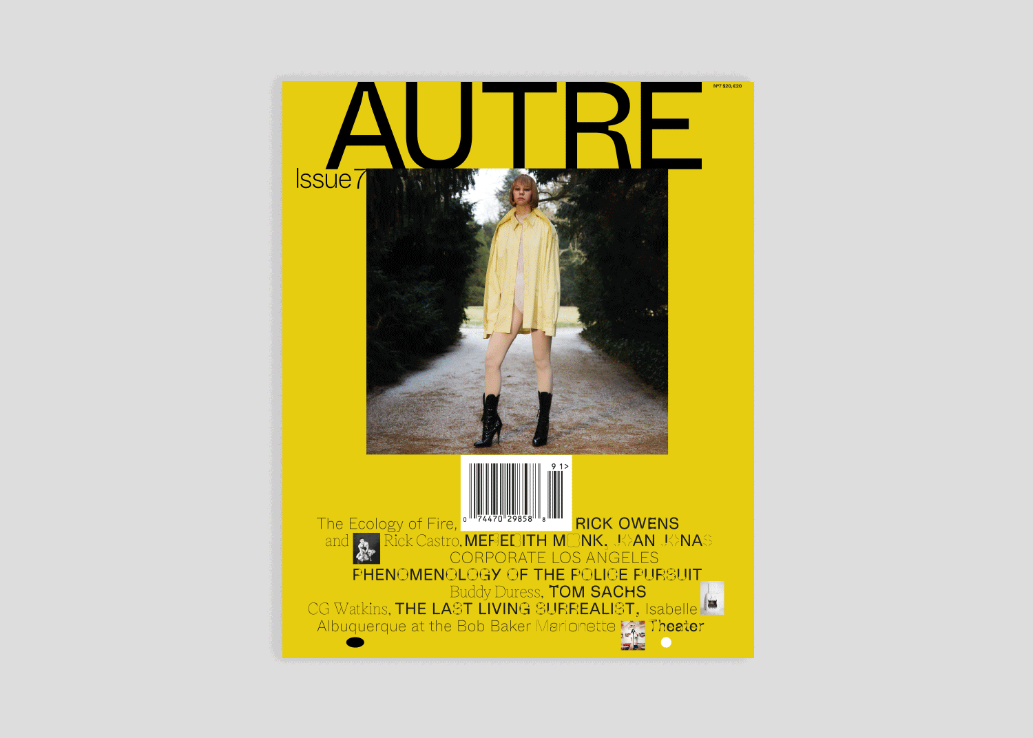 Autre Magazine TWO Year Subscription Autre Magazine
