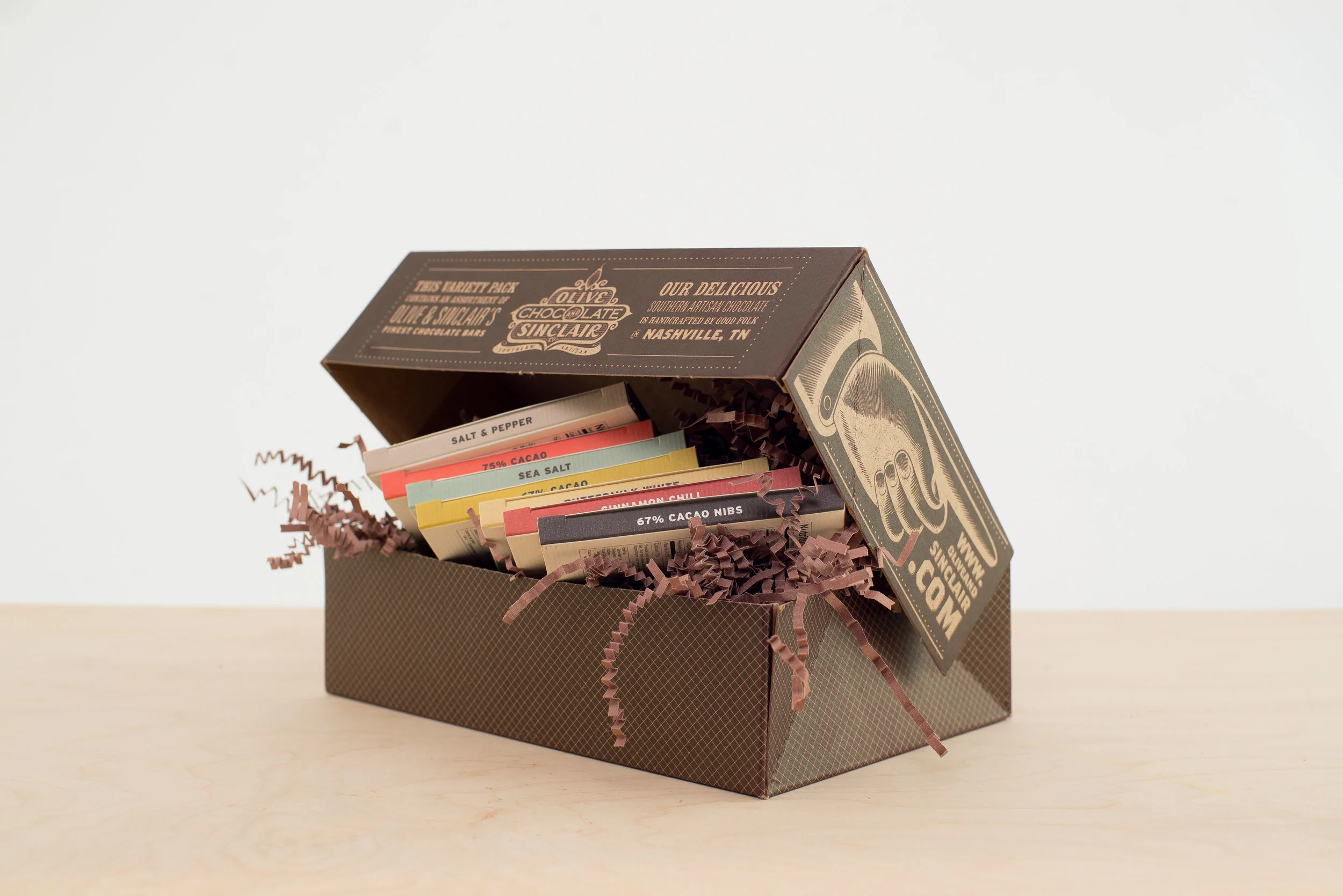 8 Bar Box Set — Olive & Sinclair Chocolate Co. | Southern Artisan ...