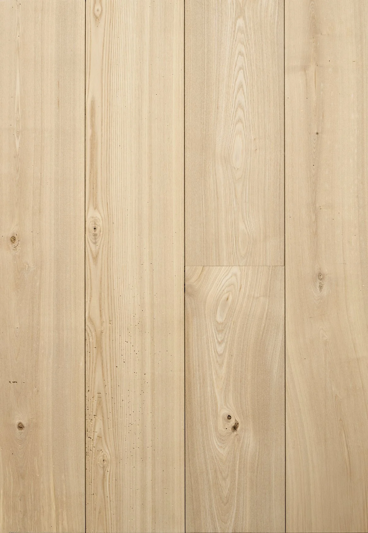 Reclaimed Ash - Flat Sawn Reclaimed Ash Flooring by The Hudson Company