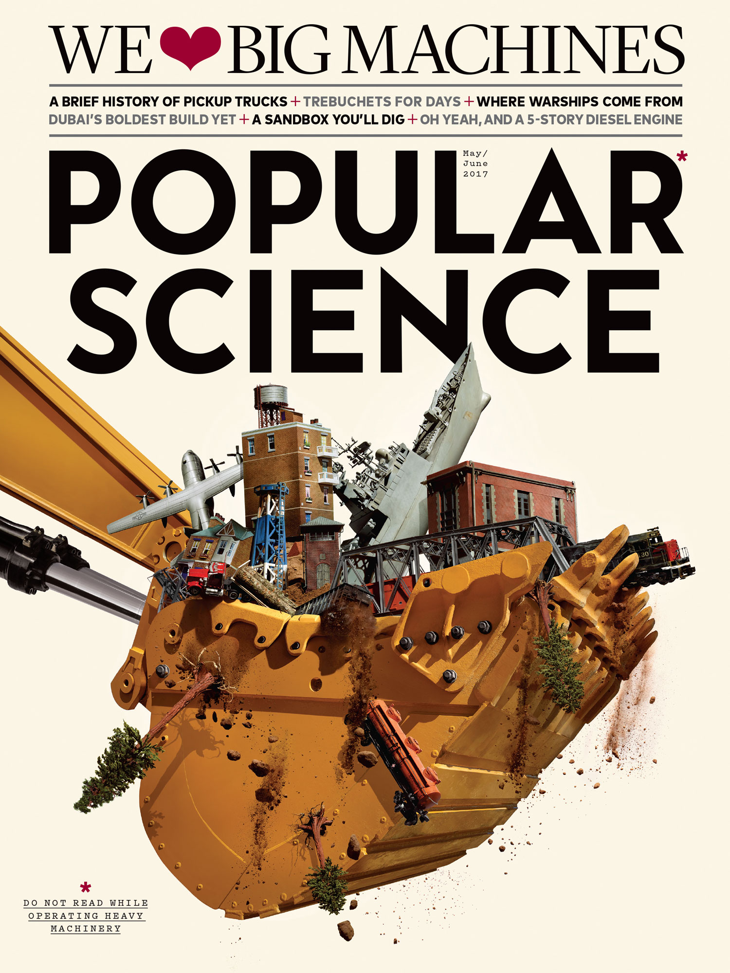 Popular Science Magazine Layout