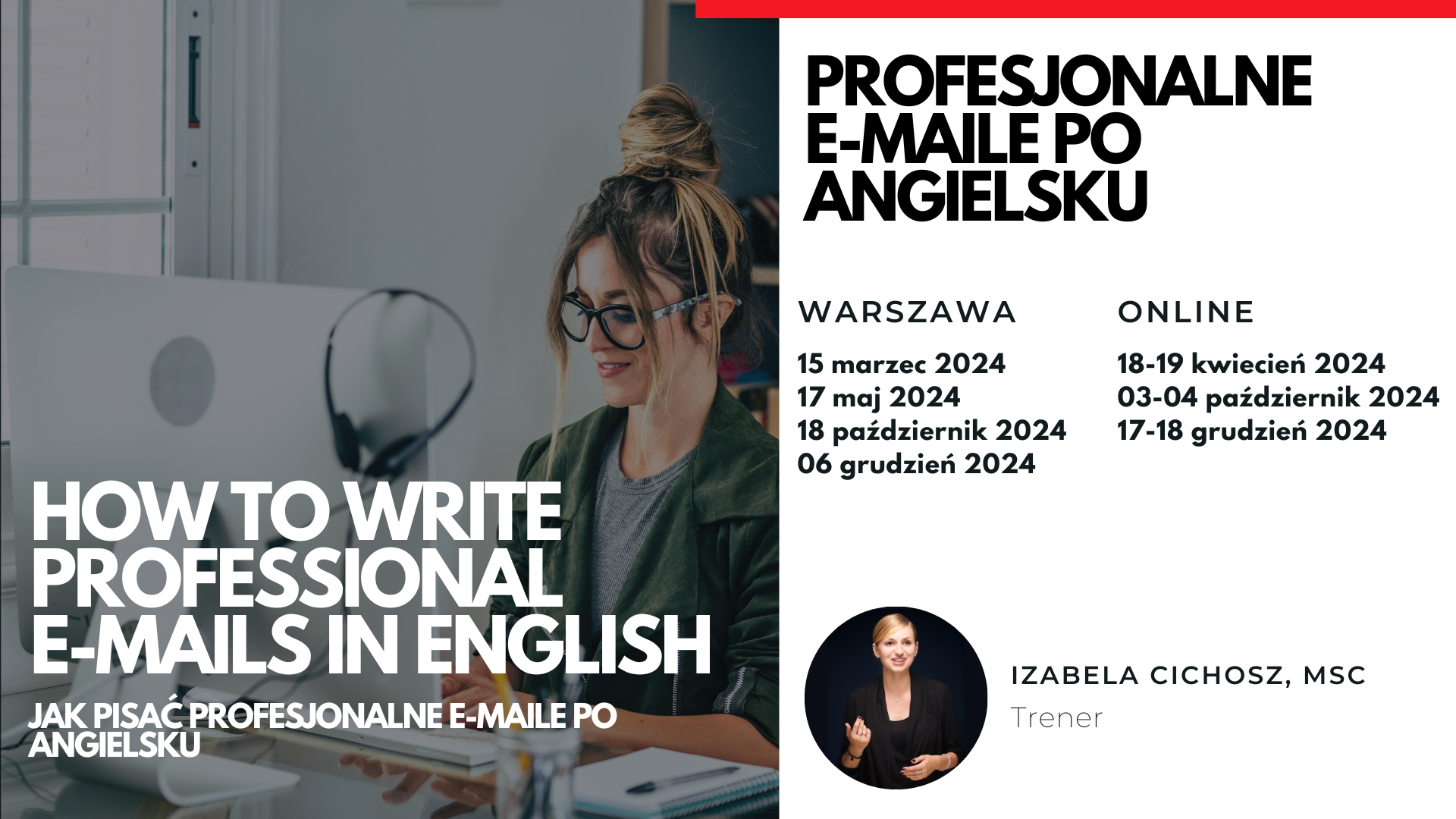 Szkolenia w języku angielskim