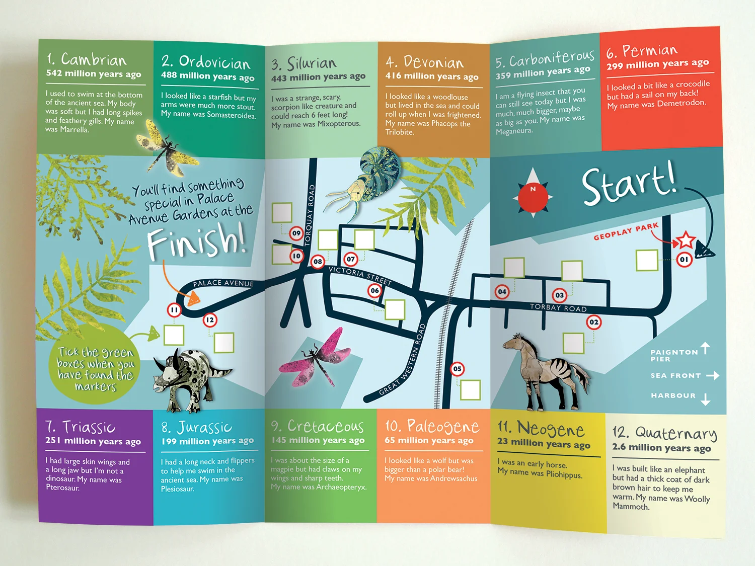 ENGLISH RIVIERA GEOPARK TRAILS — Severn Studios