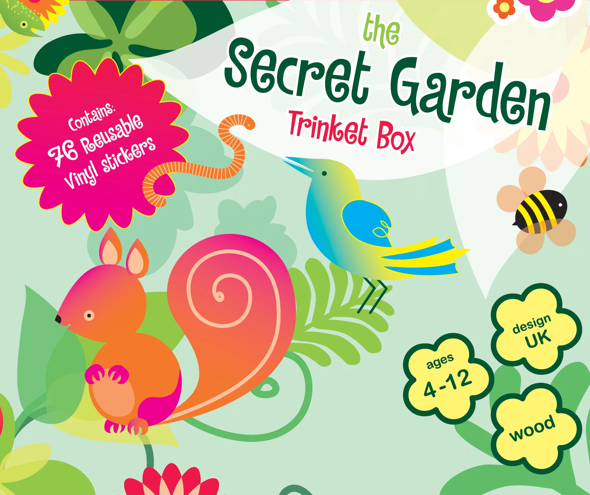 Secret Garden Packaging — Severn Studios