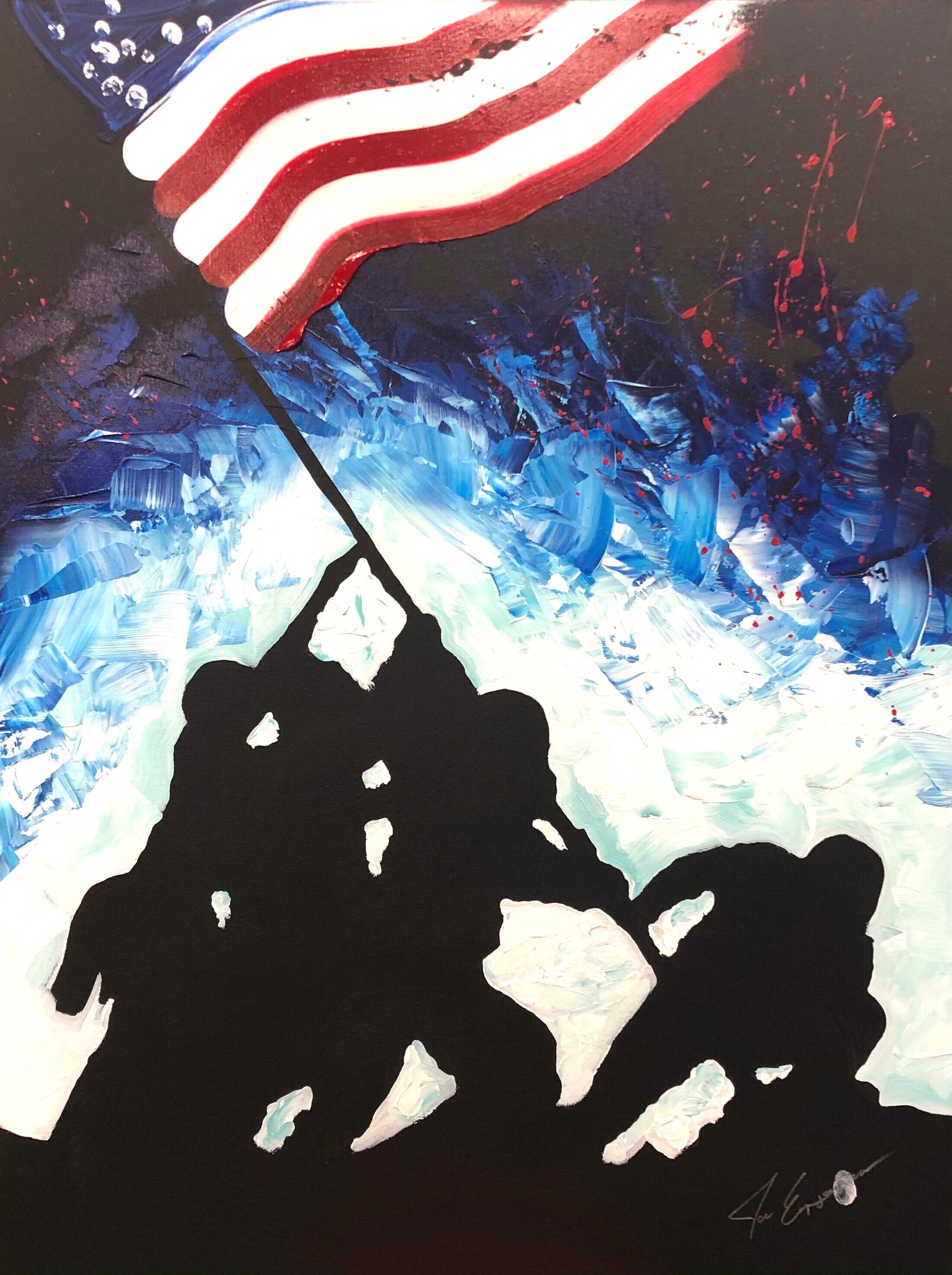 Iwo Jima — Joe Everson Art