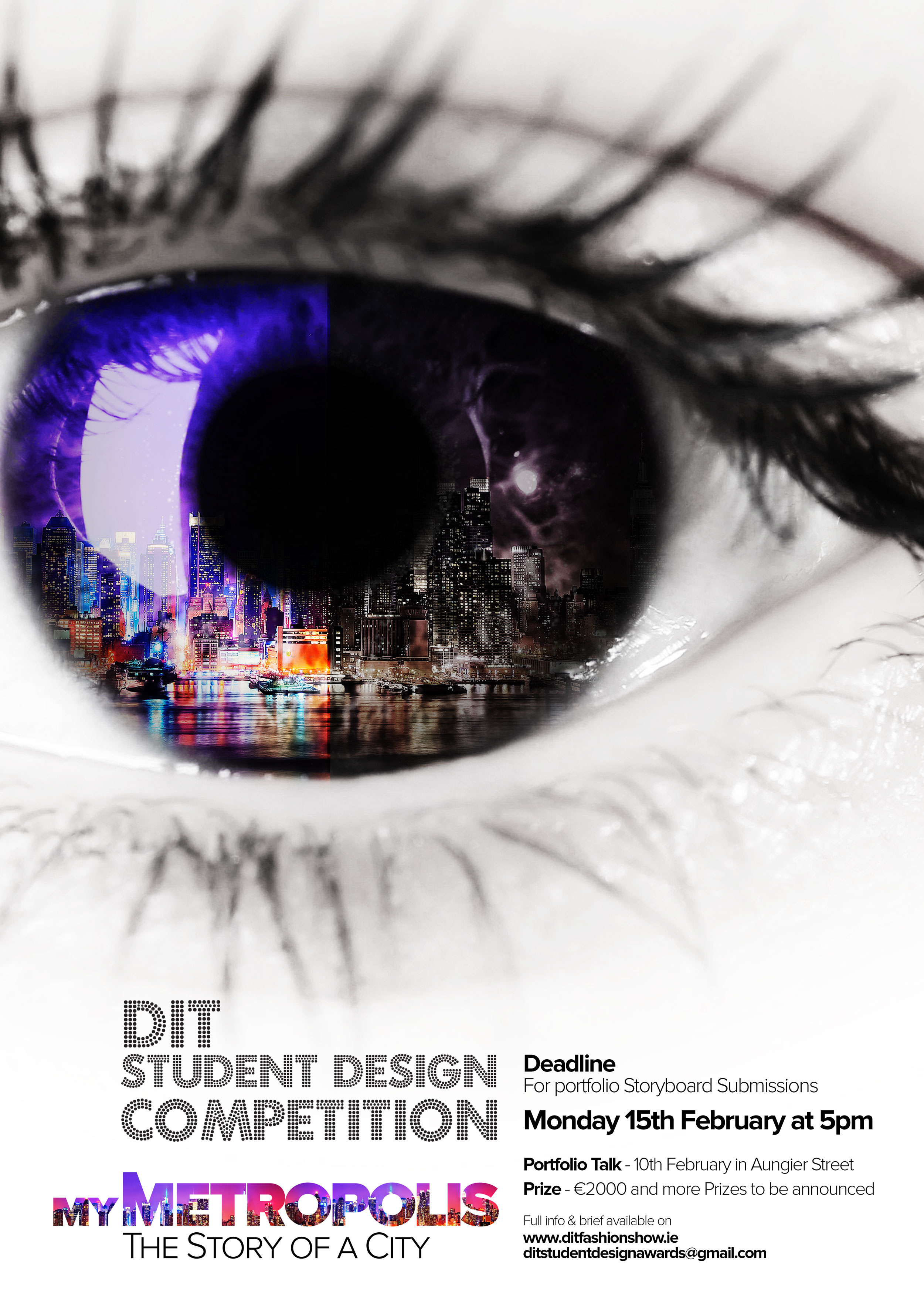 DIT Fashion Show 2016 artwork — Third Mind Design