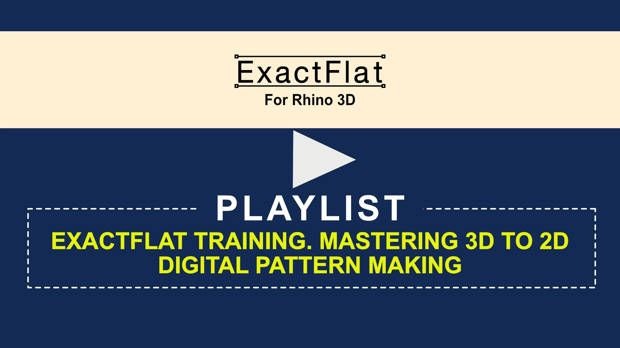 ExactFlat for Rhino 3D — 3D to 2D Digital Pattern Making Software, tools, and services including ...